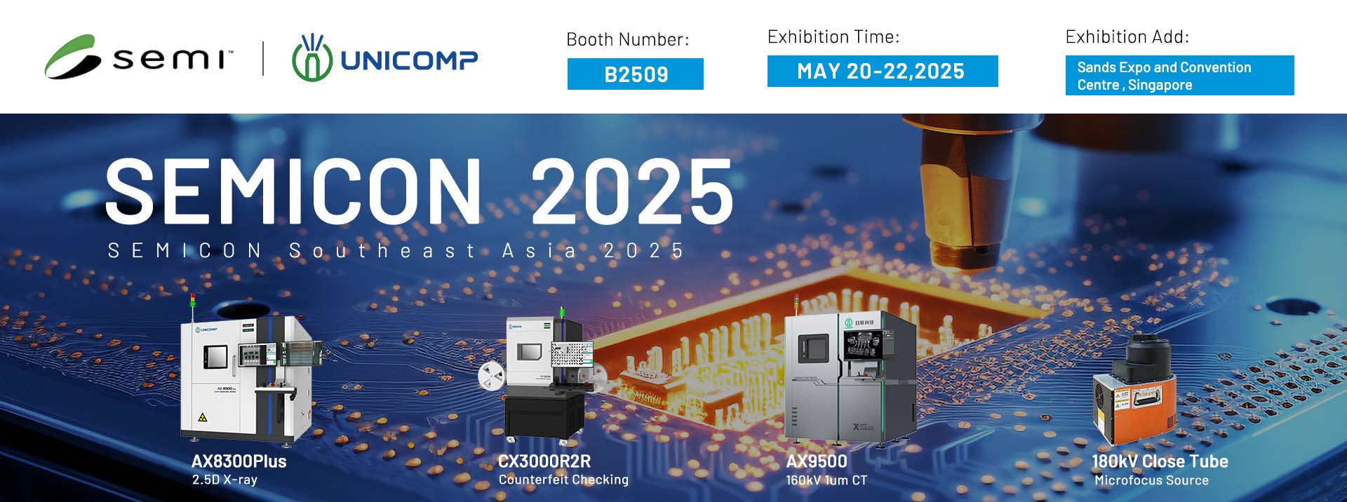 𝐌𝐞𝐞𝐭 𝐎𝐮𝐫 𝐏𝐚𝐫𝐞𝐧𝐭 𝐂𝐨𝐦𝐩𝐚𝐧𝐲, 𝐔𝐍𝐈𝐂𝐎𝐌𝐏 𝐚𝐭 𝐒𝐄𝐌𝐈𝐂𝐎𝐍 𝐒𝐨𝐮𝐭𝐡𝐞𝐚𝐬𝐭 𝐀𝐬𝐢𝐚 𝟐𝟎𝟐𝟓! – Ray Tech